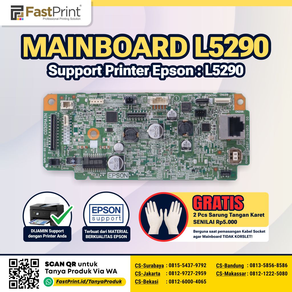 Mainboard Board Printer Epson L5290 – Fast Print Indonesia