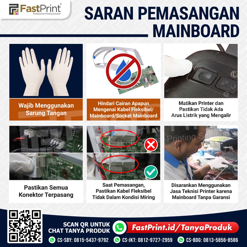 Mainboard Board Printer Epson L1800 – Fast Print Indonesia