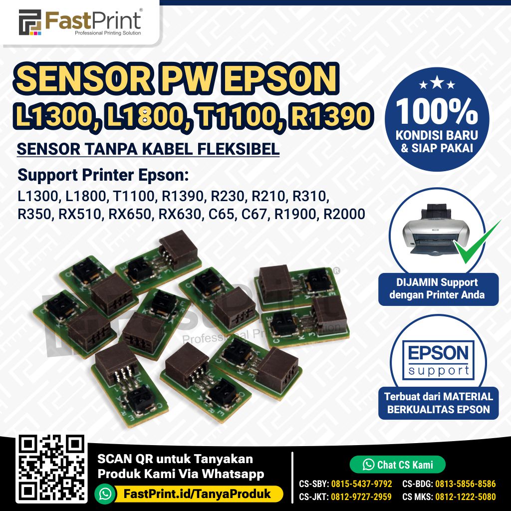 Sensor PW Printer Epson L1300 L1800 T1100 R1390 R230 – Fast Print Indonesia