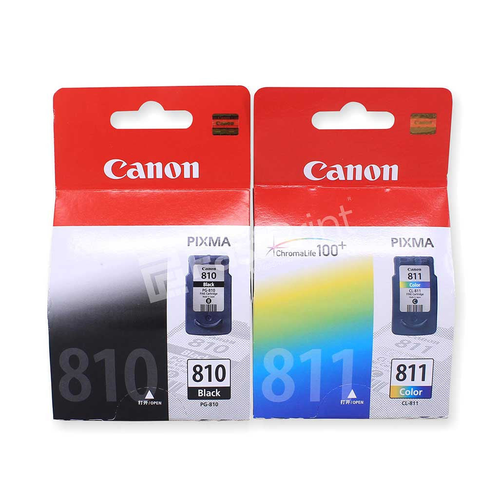 Cartridge Original Canon PG-810 Black, CL-811 Color – Fast Print Indonesia