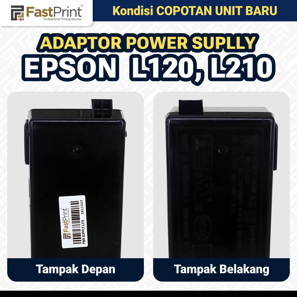 Adaptor Power Supply Printer Epson L120 L210 L110 M200 L365 L385 L405 ...