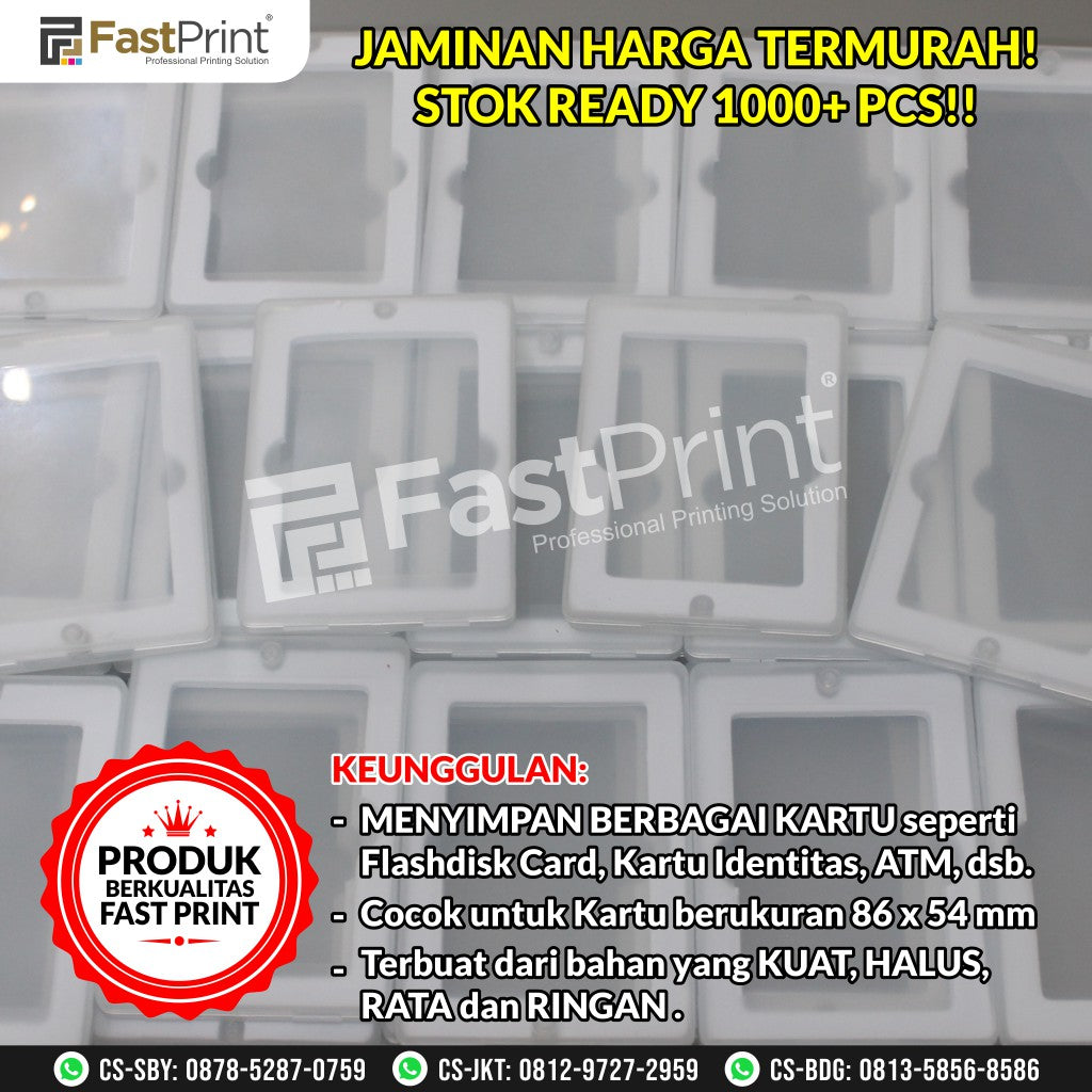 Box Kotak Tempat USB Card Flashdisk Kartu – Fast Print Indonesia