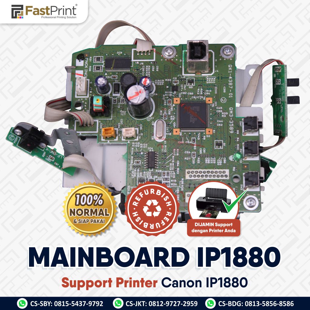 Mainboard Board Printer Canon IP1880 – Fast Print Indonesia