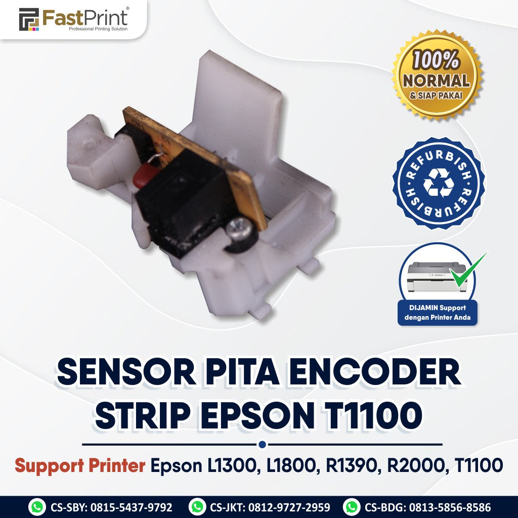 Sensor Pita Encoder Strip Printer Epson L1300 L1800 T1100 R1390 R2000 ...
