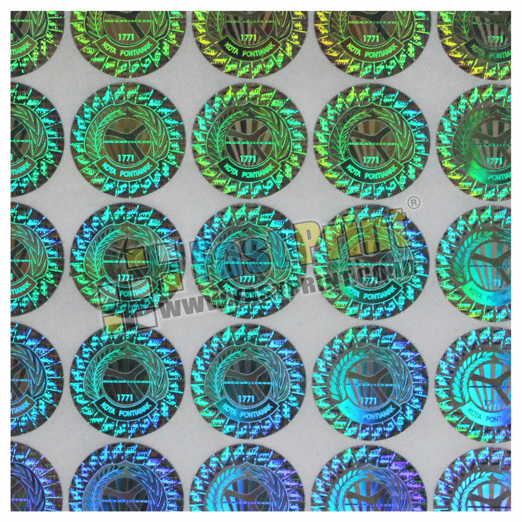 Custom Stiker Segel Hologram 3D Import Label Garansi Produk – Fast ...