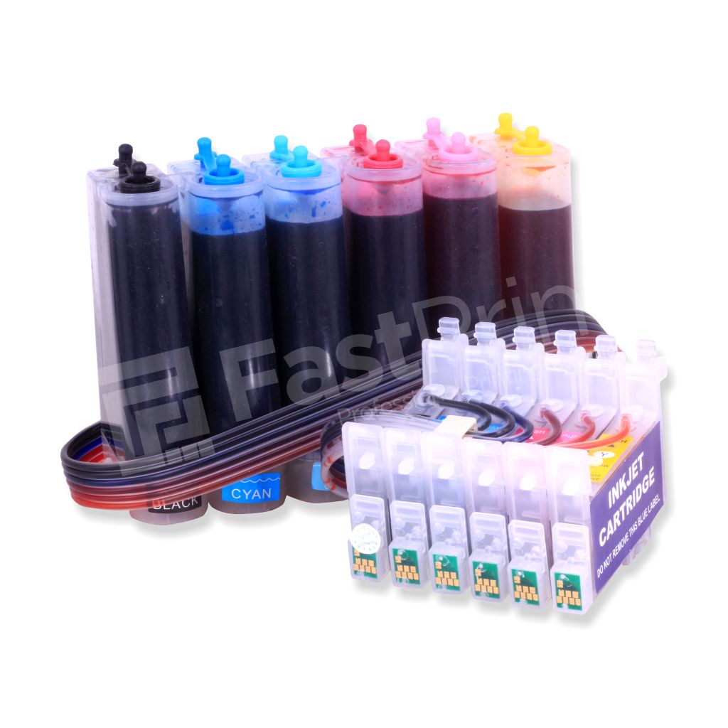 CISS Infus Modifikasi Epson R230, R230X, R210, R310, R350, RX510 RX650 ...