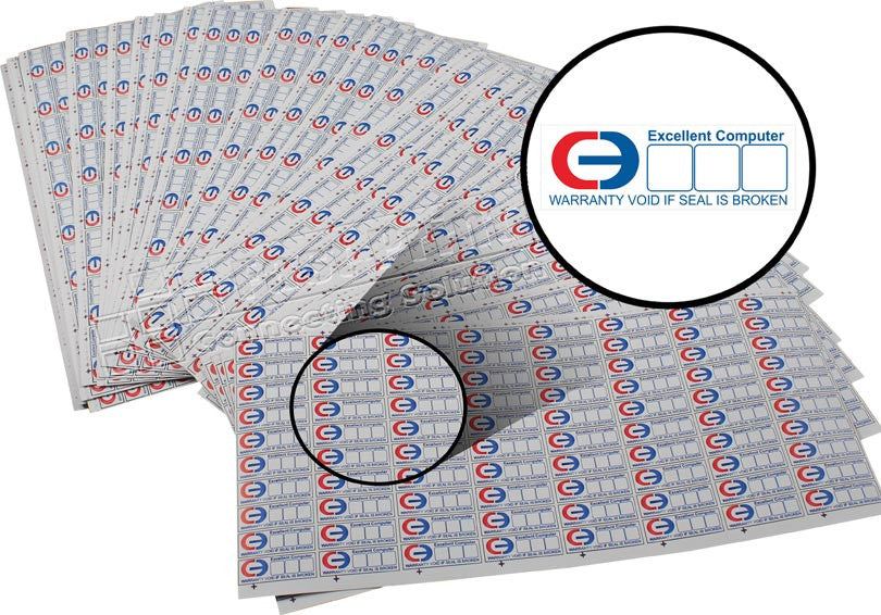 Custom Stiker Segel Garansi Pecah Telur Import Label Garansi Produk ...