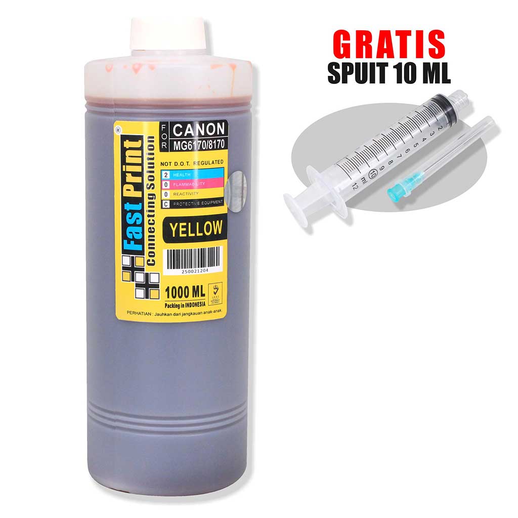 Tinta Dye Based Photo Premium Canon MG6170 MG8170 1000 ML – Fast Print ...